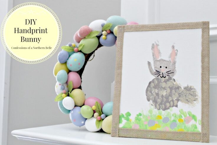 DIY Easter Handprint Bunnies | Spring Craft for Kids
