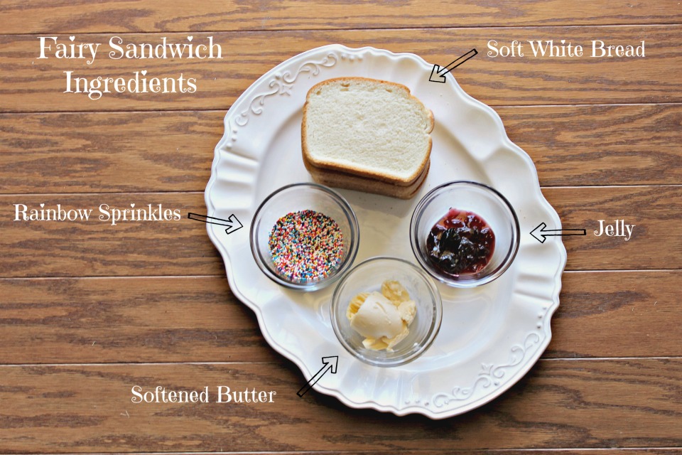 Fairy Sandwiches | The Perfect Snack for Little Kids