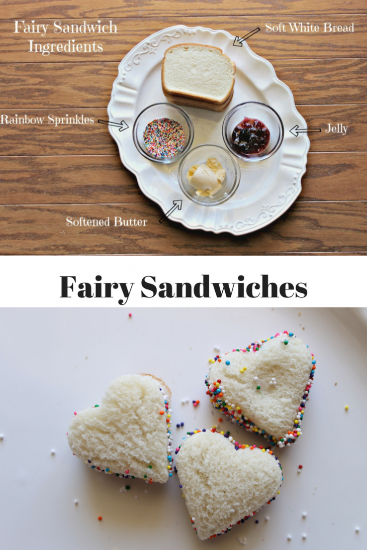 Fairy Sandwiches | The Perfect Snack for Little Kids