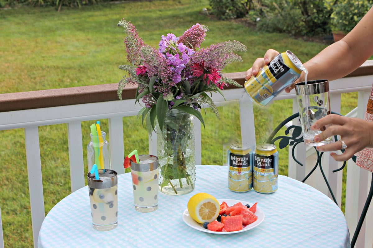 Sparkling Fruity Lemonade | DIY Drink Station for Brunch