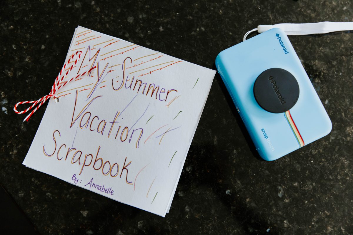 DIY Summer Vacation Scrapbook - Caitlin Houston