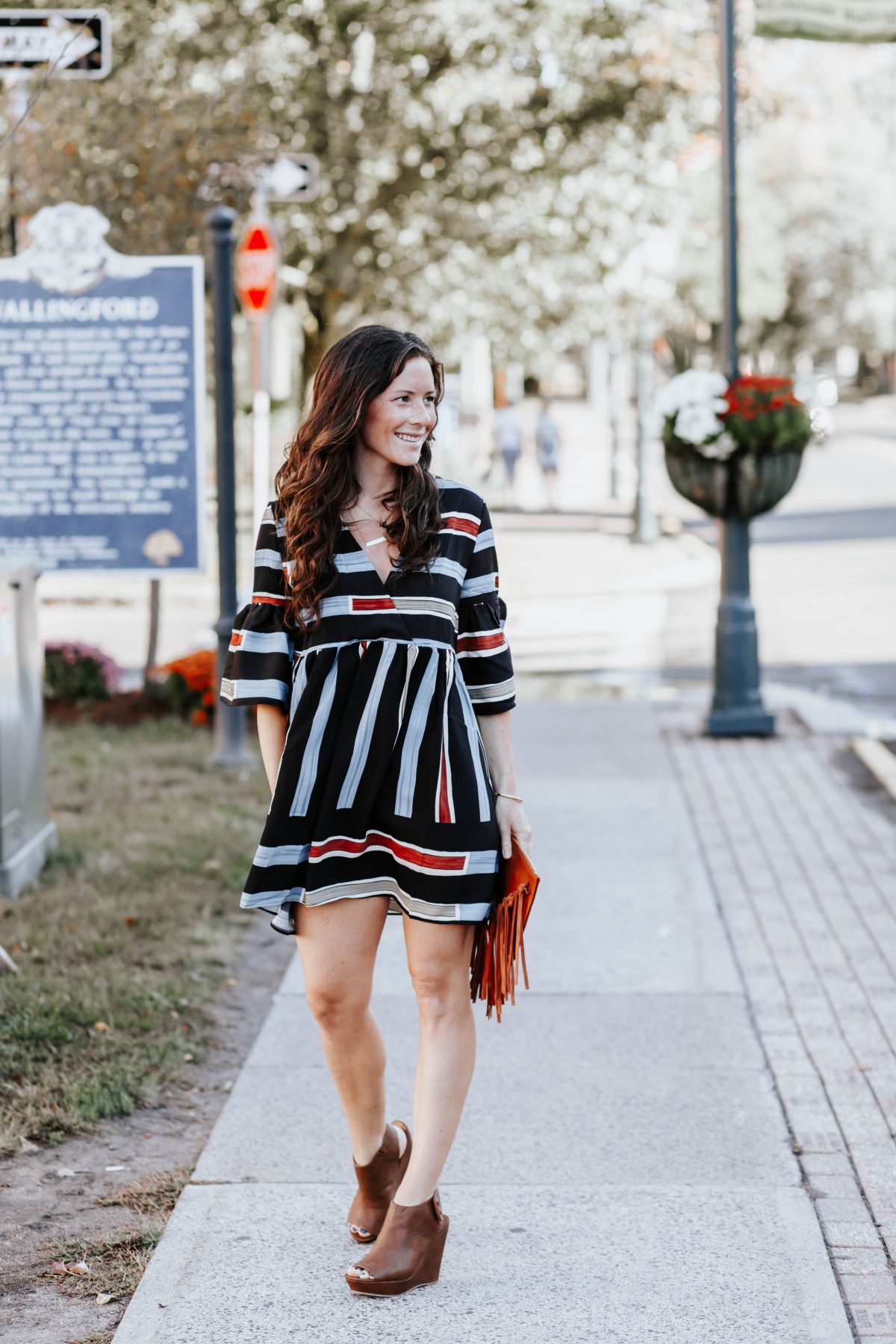Fall Date Night Dress - Caitlin Houston