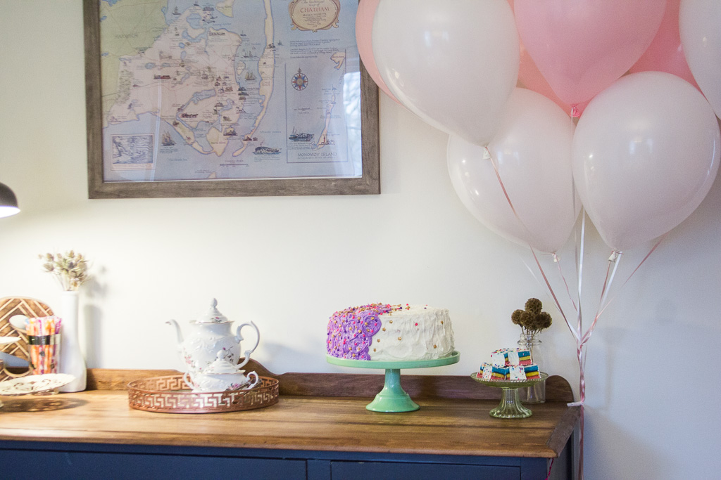 Annabelle's Fourth Tea Party Themed Birthday Party