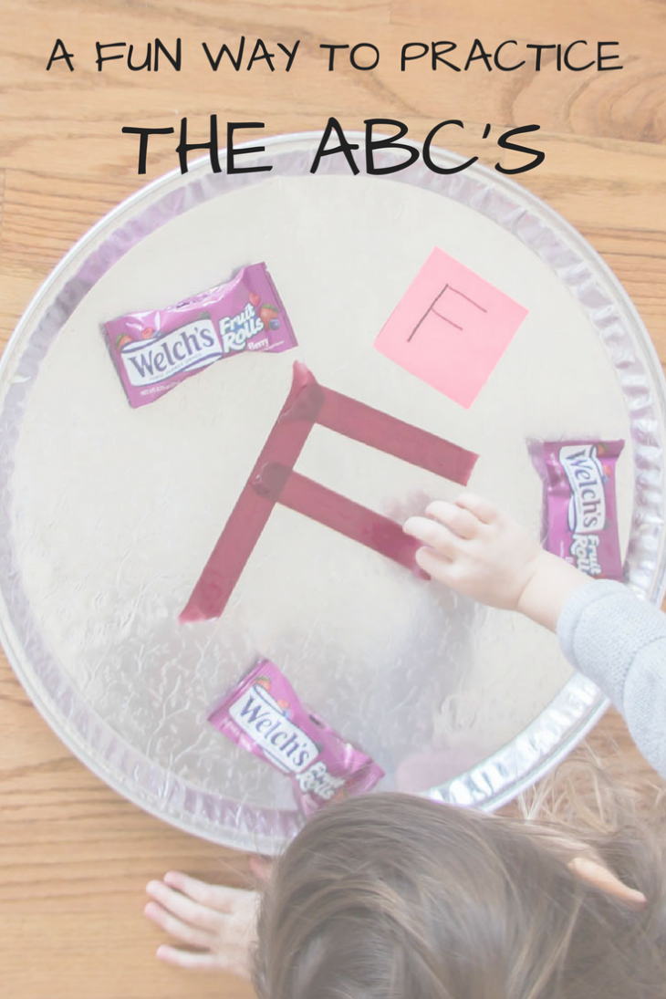 How to Practice the Alphabet with ABC Scavenger Hunt