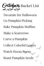 Our Family's Awesome October Bucket List - Caitlin Houston