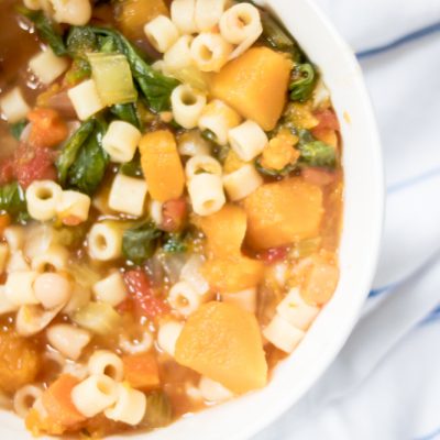 Easy Fall Vegetable Soup - Caitlin Houston