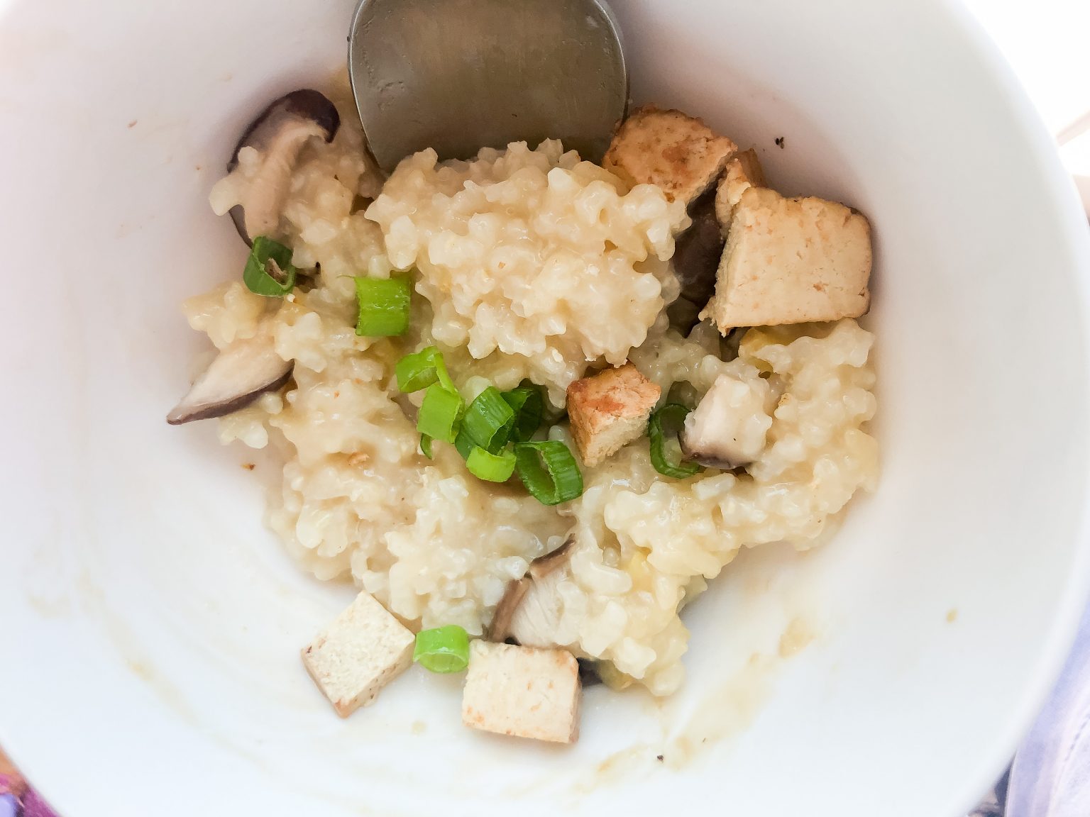 Mushroom Congee // Healthy Recipe - Caitlin Houston