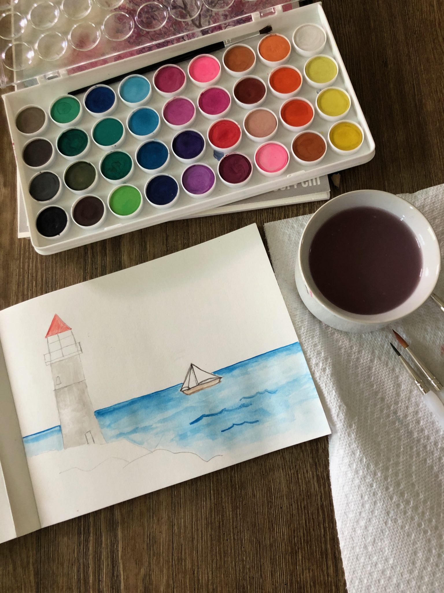 How to Learn to Paint {and Why I Started Painting}