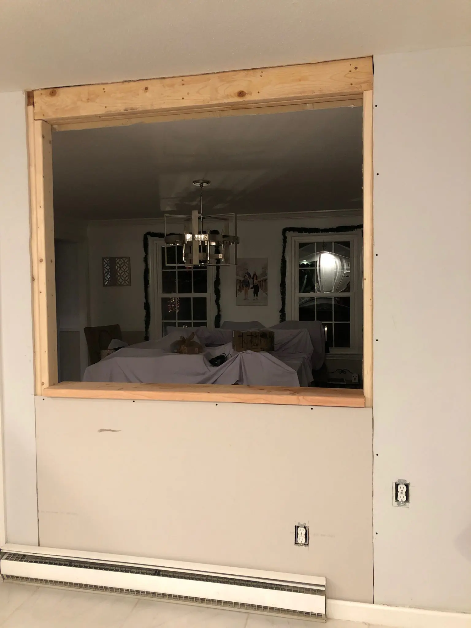 Knocking Down the Kitchen Wall to Build a Breakfast Bar - Caitlin Houston