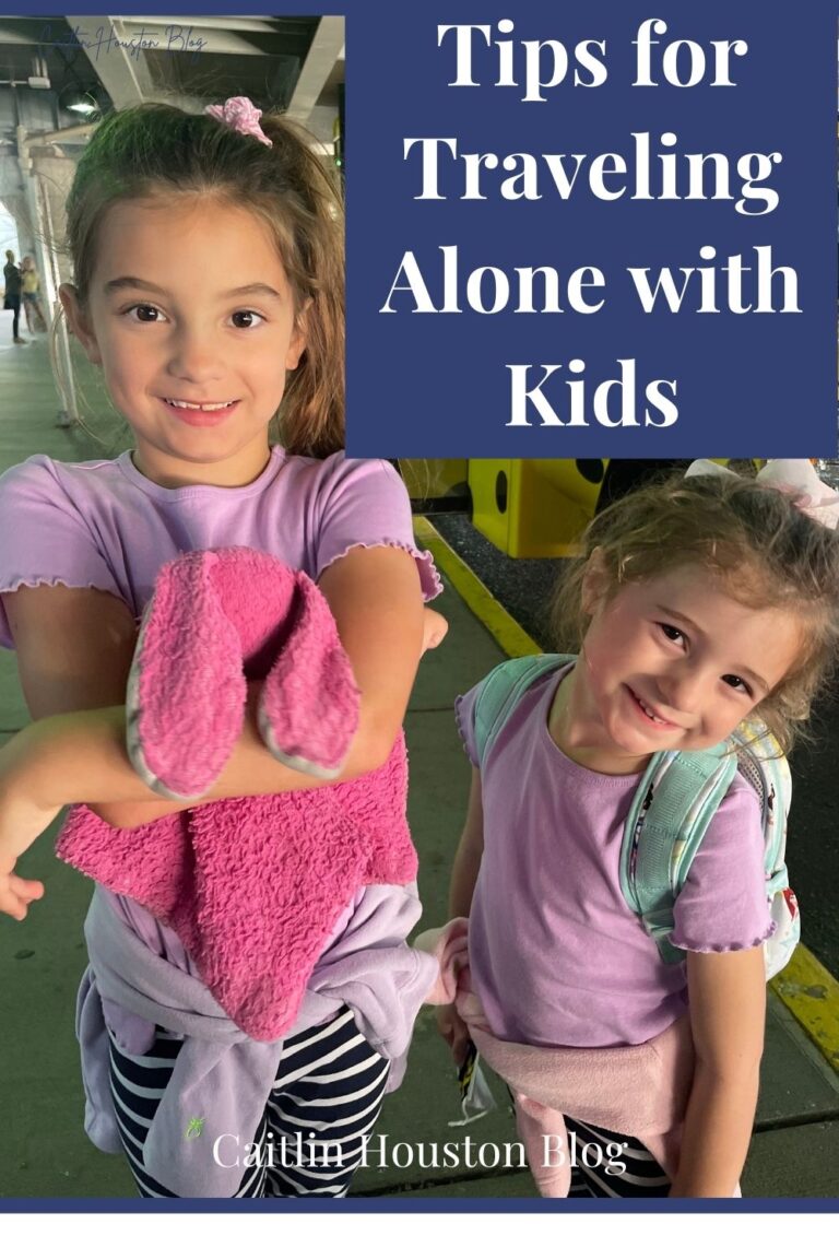 Easy Tips for Flying Alone with Toddlers - Caitlin Houston