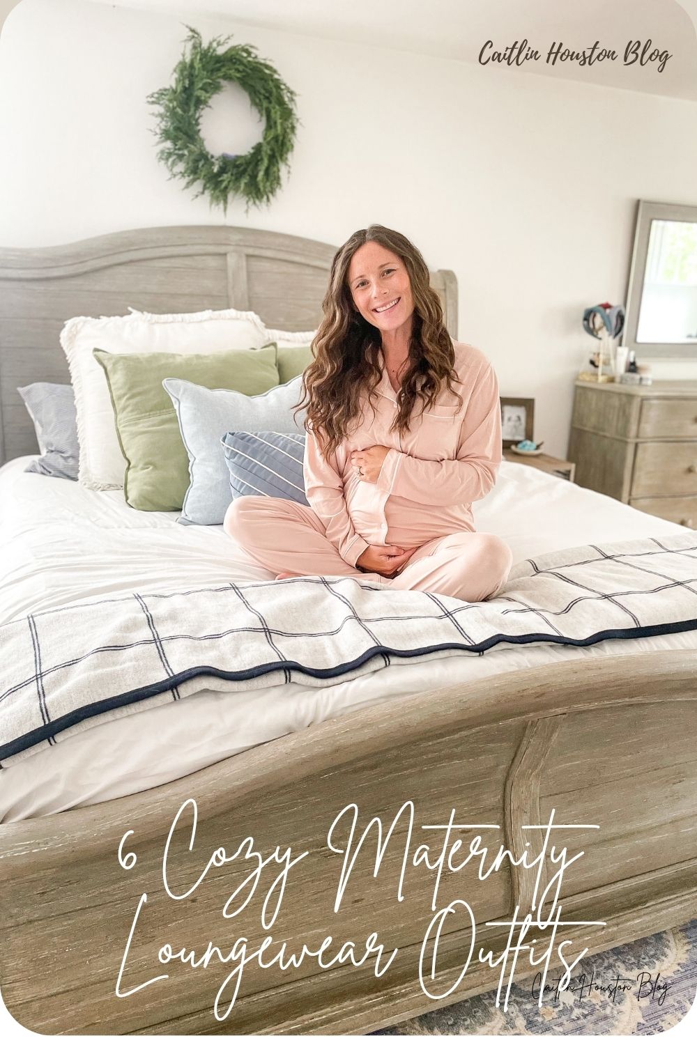 Six Easy Cozy Maternity Loungewear Outfits - Caitlin Houston