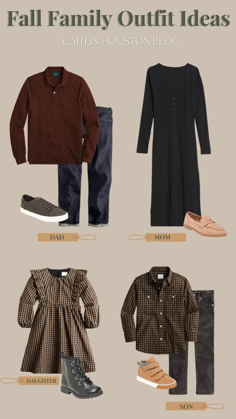What to Wear for Fall Family Photos - Caitlin Houston