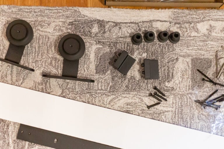 DIY Nursery Closet Upgrade with the Masonite Barn Door Kit