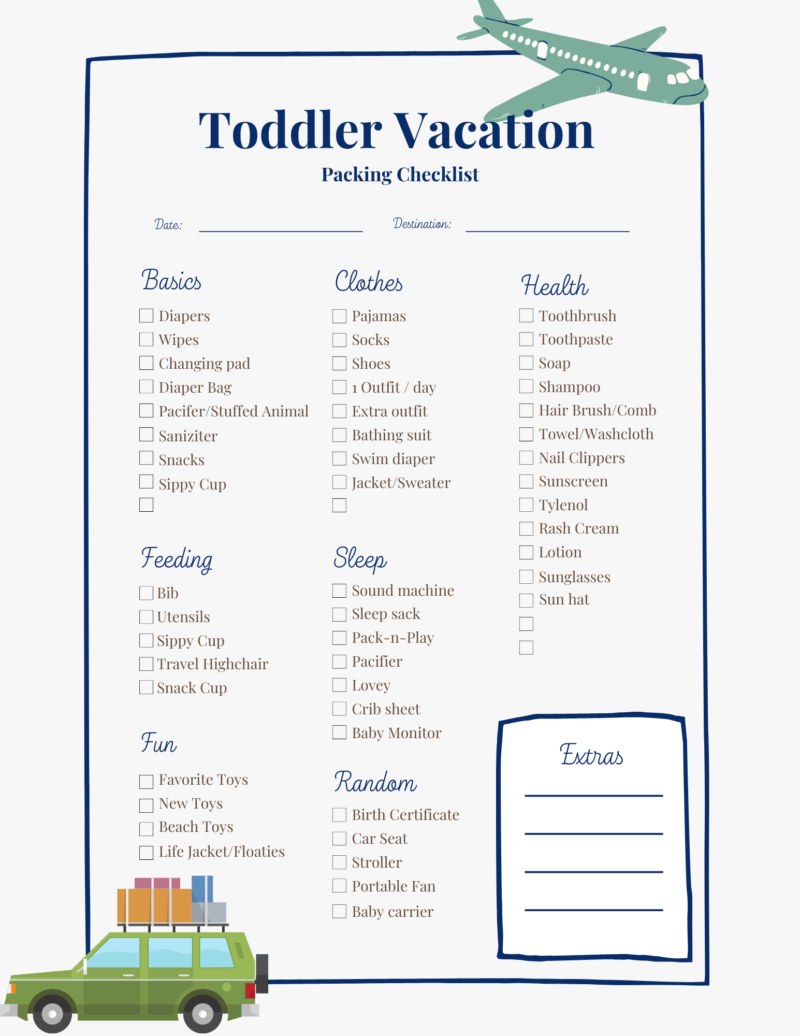 15 Essential Tips for Traveling with a Toddler (Bonus Packing List!)