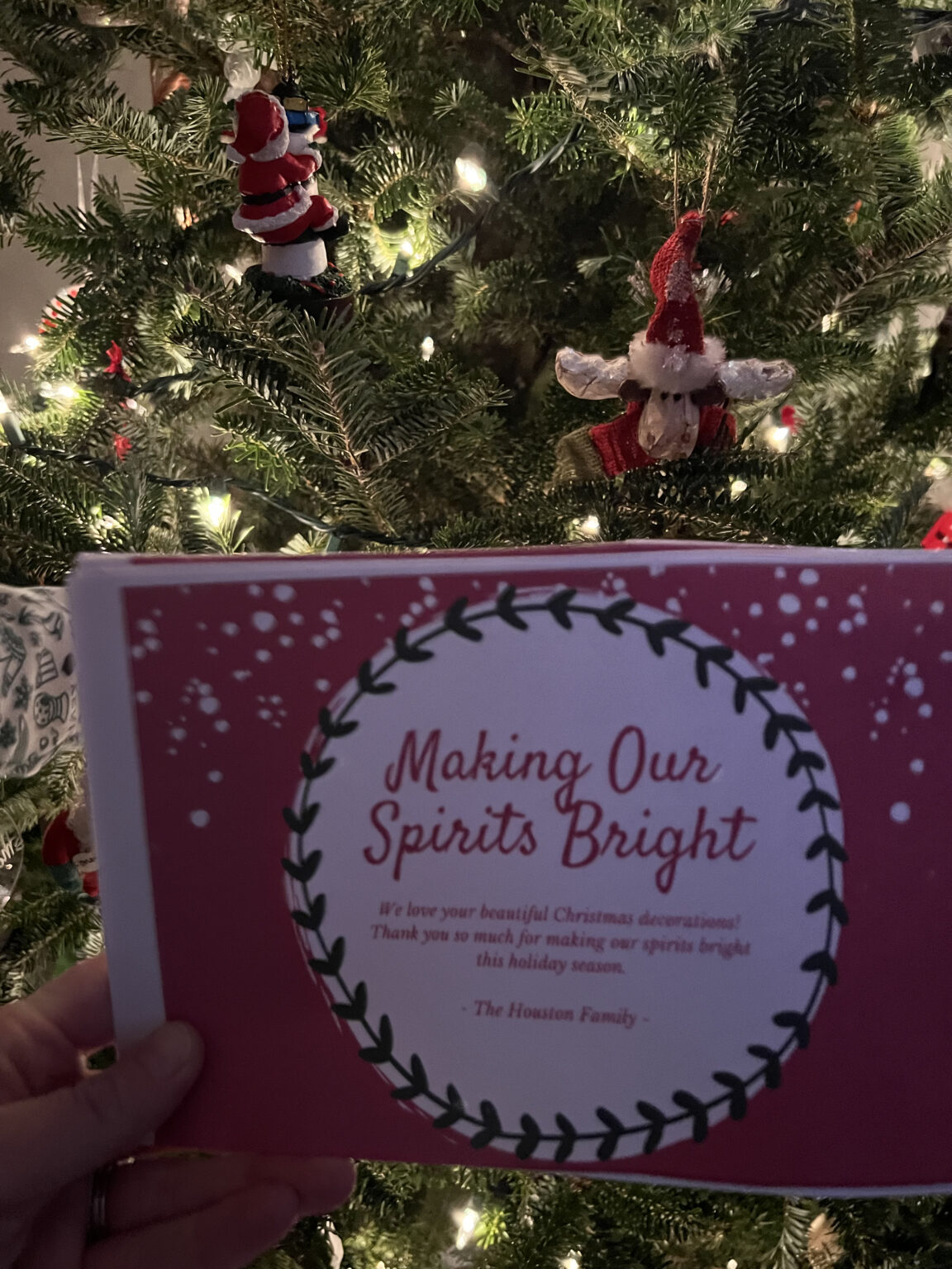 Holiday Traditions: Best Christmas Lights Award - Caitlin Houston