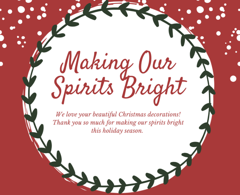 Holiday Traditions: Best Christmas Lights Award - Caitlin Houston