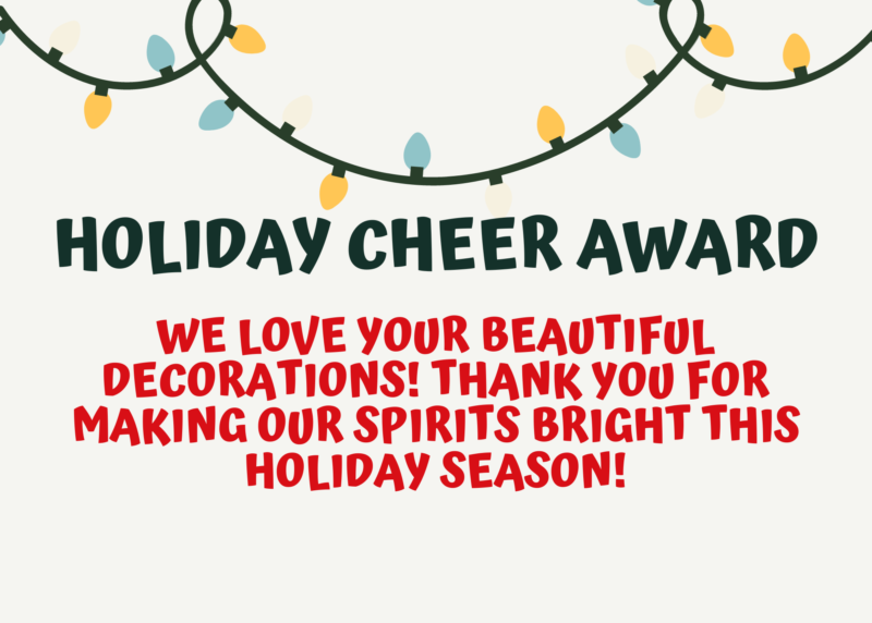 Holiday Traditions: Best Christmas Lights Award - Caitlin Houston