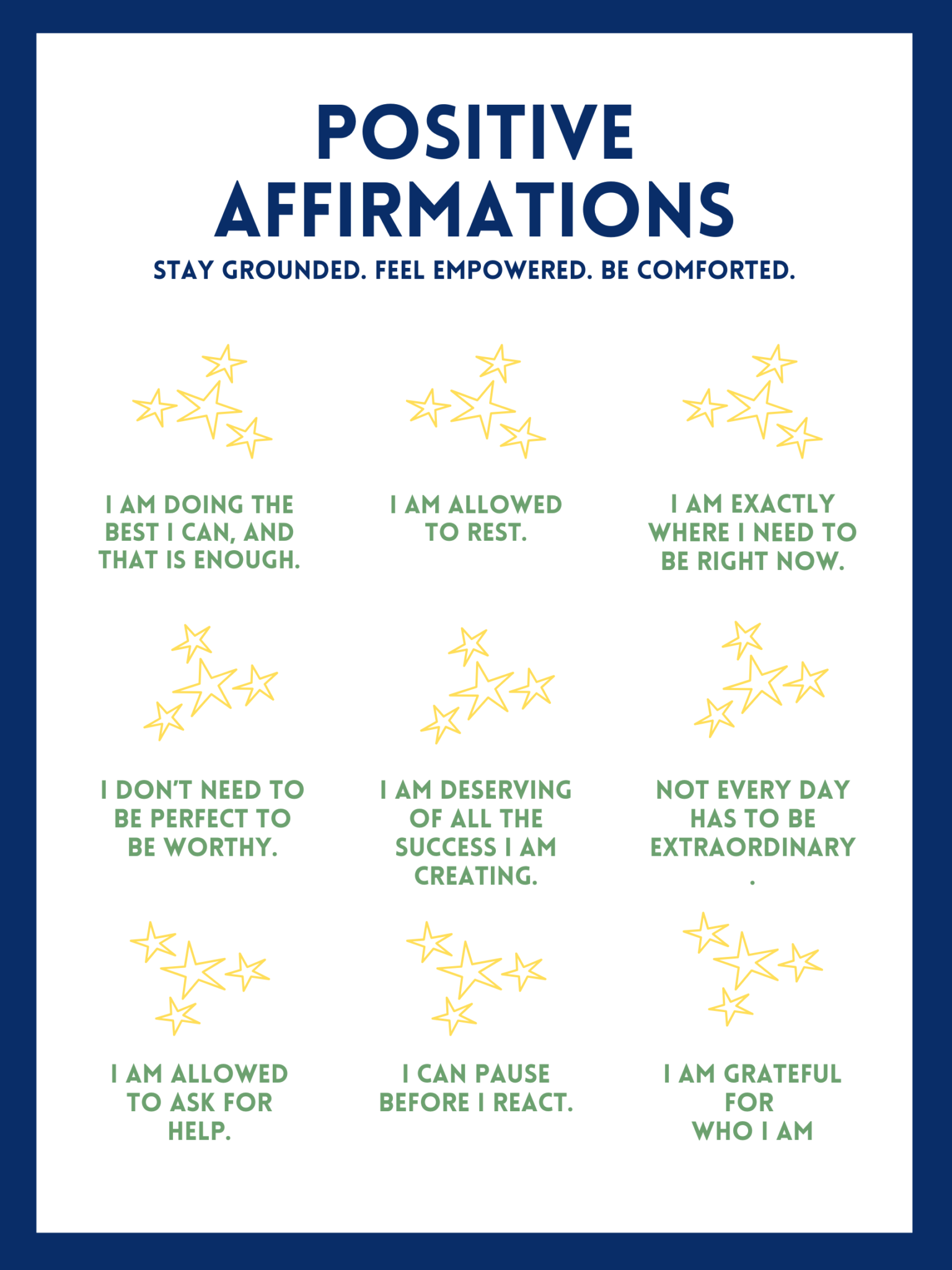 My Favorite Daily Intentions and Affirmations for a Calmer, More ...